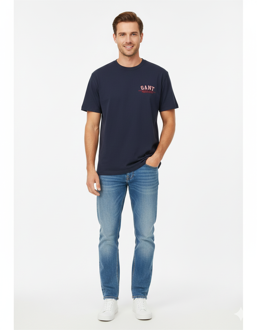 Shop GANT Graphic Tee Buy Online in Kuwait Today – Gant Kuwait